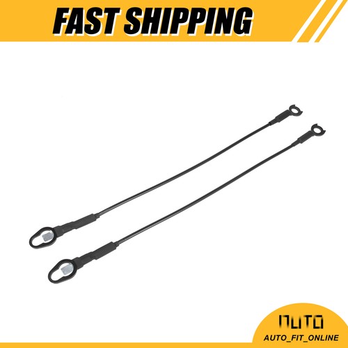 Car Rear Tailgate Cables Lift Gate Support Straps Pickup TWO for Dodge ...