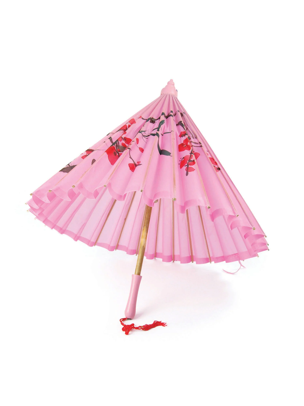 Parasol Pink Silk Chinese China New Year Fancy Dress Prop Japanese ...