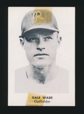 1959 Seattle Popcorn (PCL) -GALE WADE (Seattle Rainiers) 1955-1956 ...