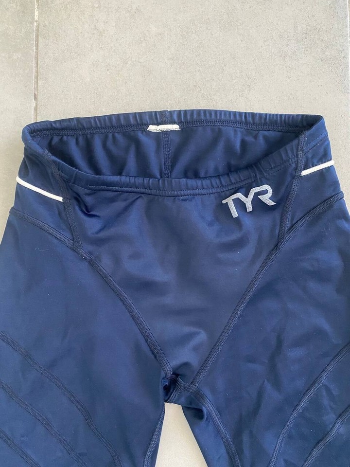 TYR mens swimmnig leggins. Spandex smooth swimming pants, Sz M | eBay