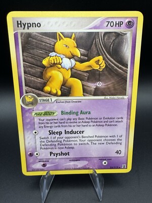 Hypno 23/113 EX Delta Species Non-Holo Rare Vintage 2005 Pokemon TCG ...