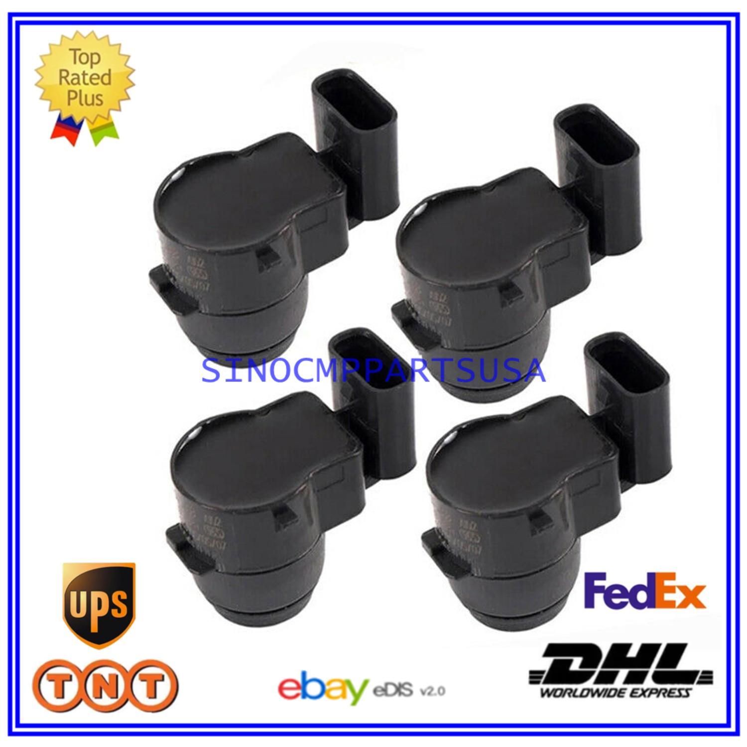 4PC PDC Parking Aid Sensor 66206934308 For BMW E81 E82 E84 E89 E90 E91 ...