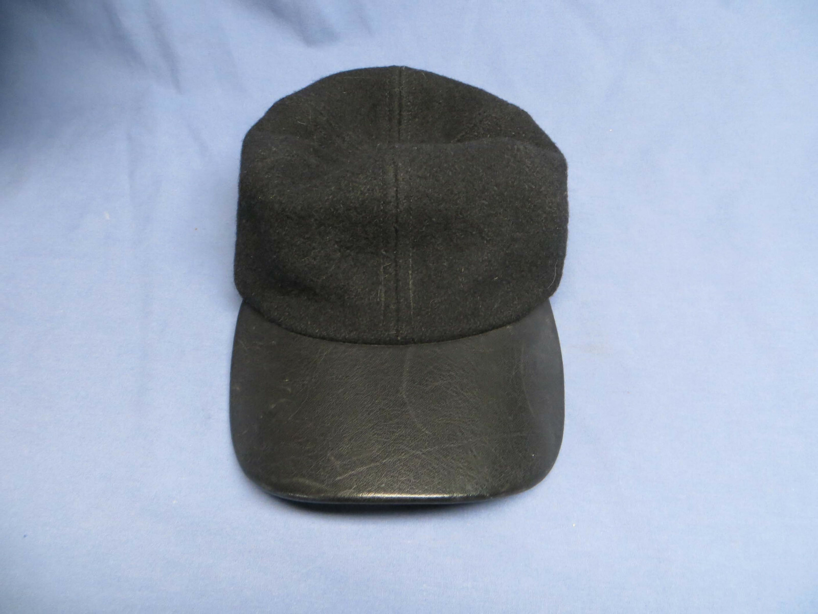 Rare Vintage COACH Baseball Cap Black w/Leather Brim … - Gem