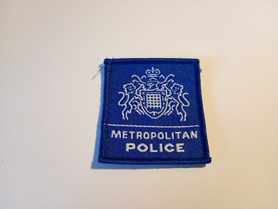 Patch Police Metropolitan Police Angleterre .5x5 cm de long. | eBay