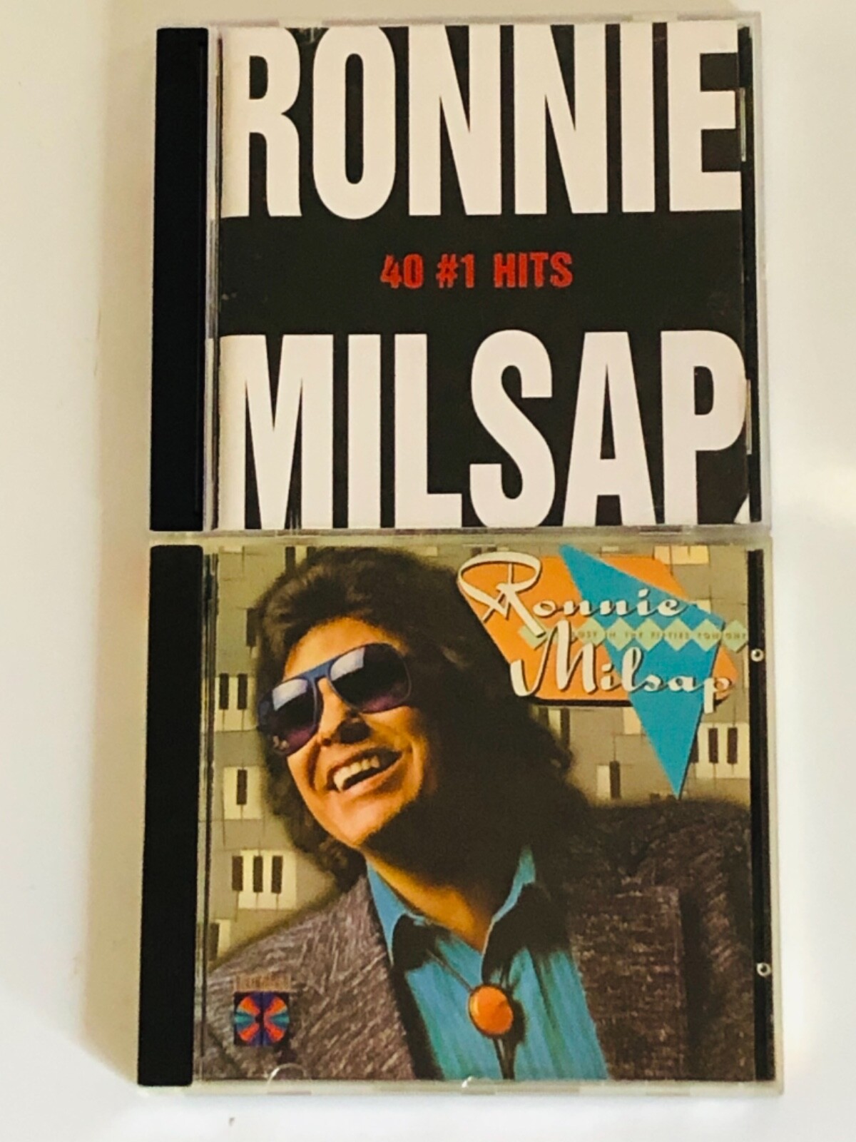 RONNIE MILSAP 40 #1 Hits 2 CD SET +BONUS Lost In The Fifties Tonight ...