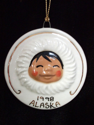 1998 C. Alan Johnson Alaska Snowbabies Christmas Ornament | eBay