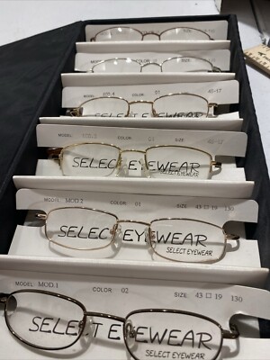 Six Pair Of Select Eyewear Glasses In A Case FD | eBay