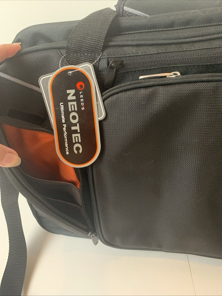 NWT Leeds TSA Check Mate Neotec Laptop Computer Briefcase Bag Business ...