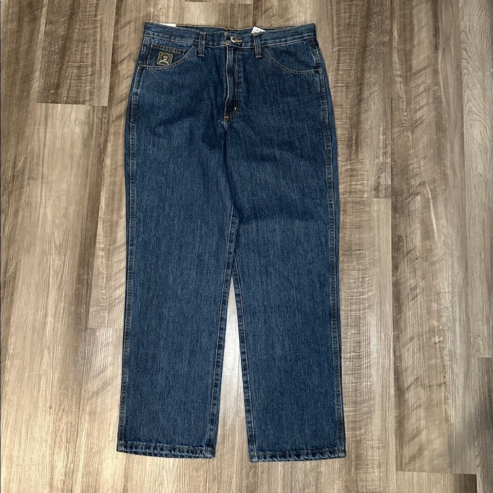 Cinch Green Label Original Rise Tapered Leg Relaxed Jeans - 34x30 | eBay