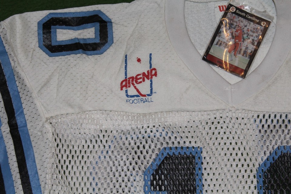 Chicago Bruisers Arena League SIGNED GAME USED JERSEY Gamecock ...