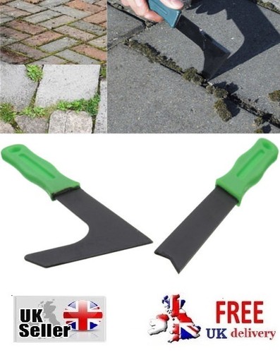 PATIO WEED MOSS REMOVER Garden Weeds Paving Brick Drive Tools Weeder ...