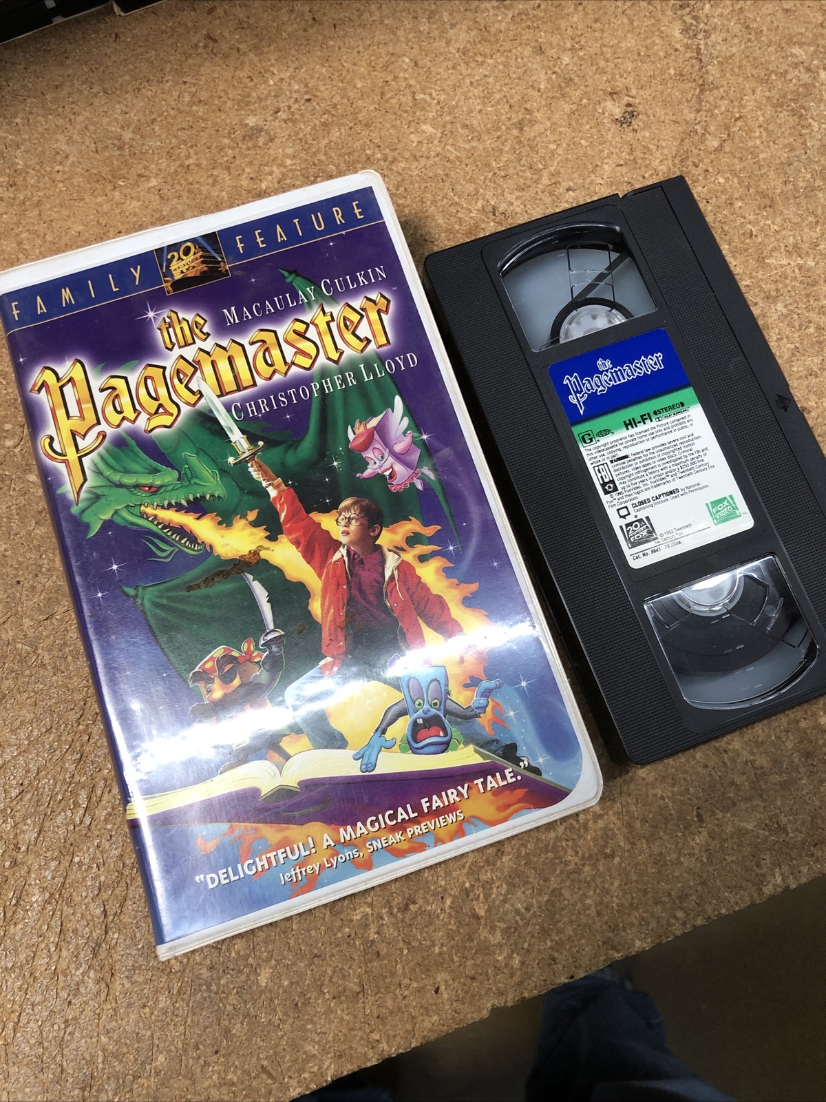 The Pagemaster (VHS, 1995, Clamshell) 86162864131| eBay