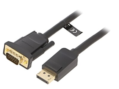 Cavo HBLBJ D-Sub 15pin HD maschioDisplayport maschio 5m nero VENTION | eBay