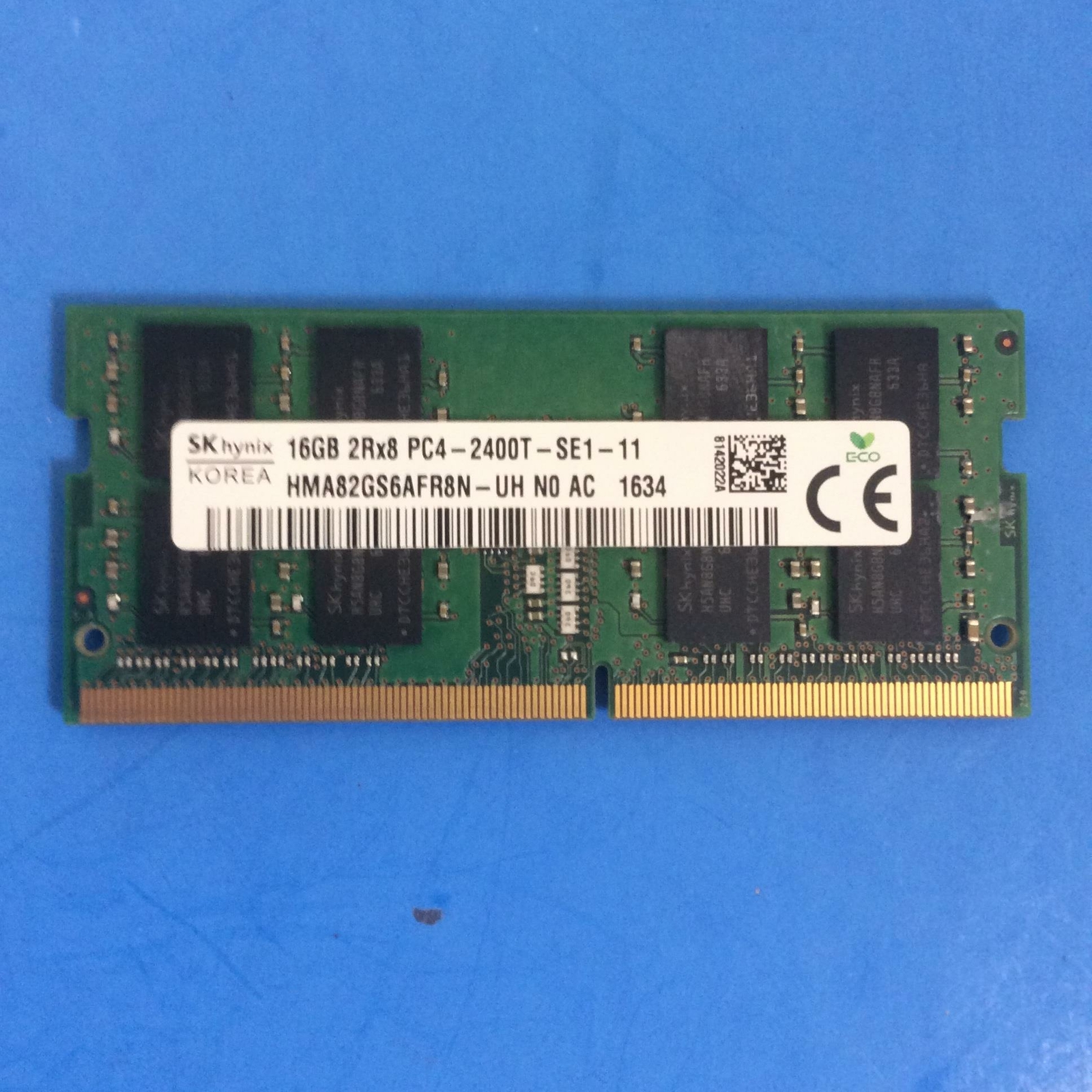 16GB (1x16GB) Samsung PC4-2400T Laptop Memory RAM HMA82GS6AFR8N-UH | eBay