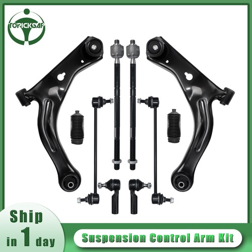 Front Lower Control Arm Tie Rod Kit 10Pcs for 05-09 Ford Escape MAZDA ...