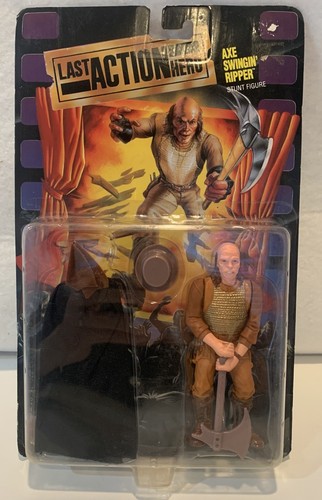 NEW Vintage 1993 Mattel Last Action Hero Axe Swingin' Ripper Stunt ...