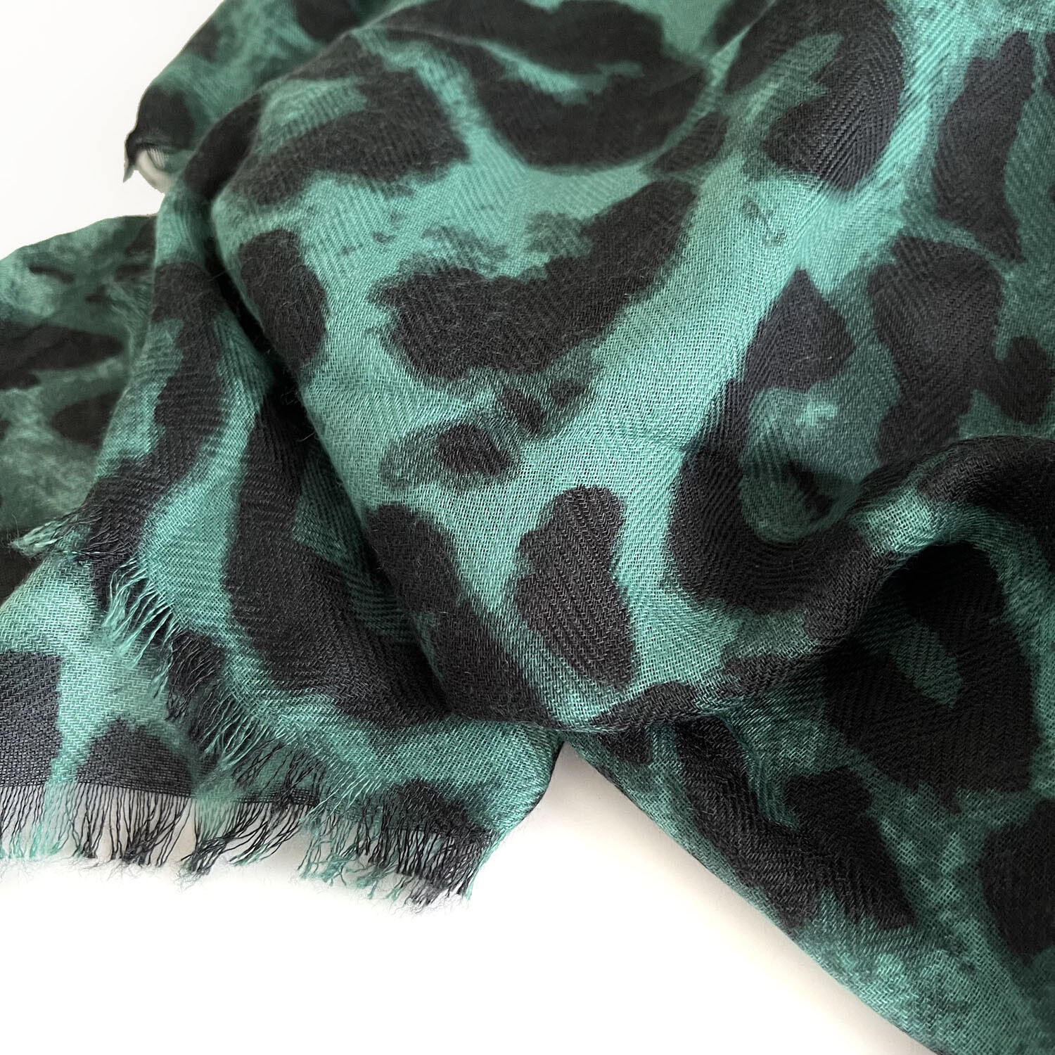 Ladies Large Leopard Print Scarf Animal Shawl Wrap Long Cotton Scarf ...