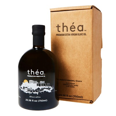 théa Greek Extra Virgin Olive Oil 25.36 fl oz. New & Sealed (exp 12/15 ...