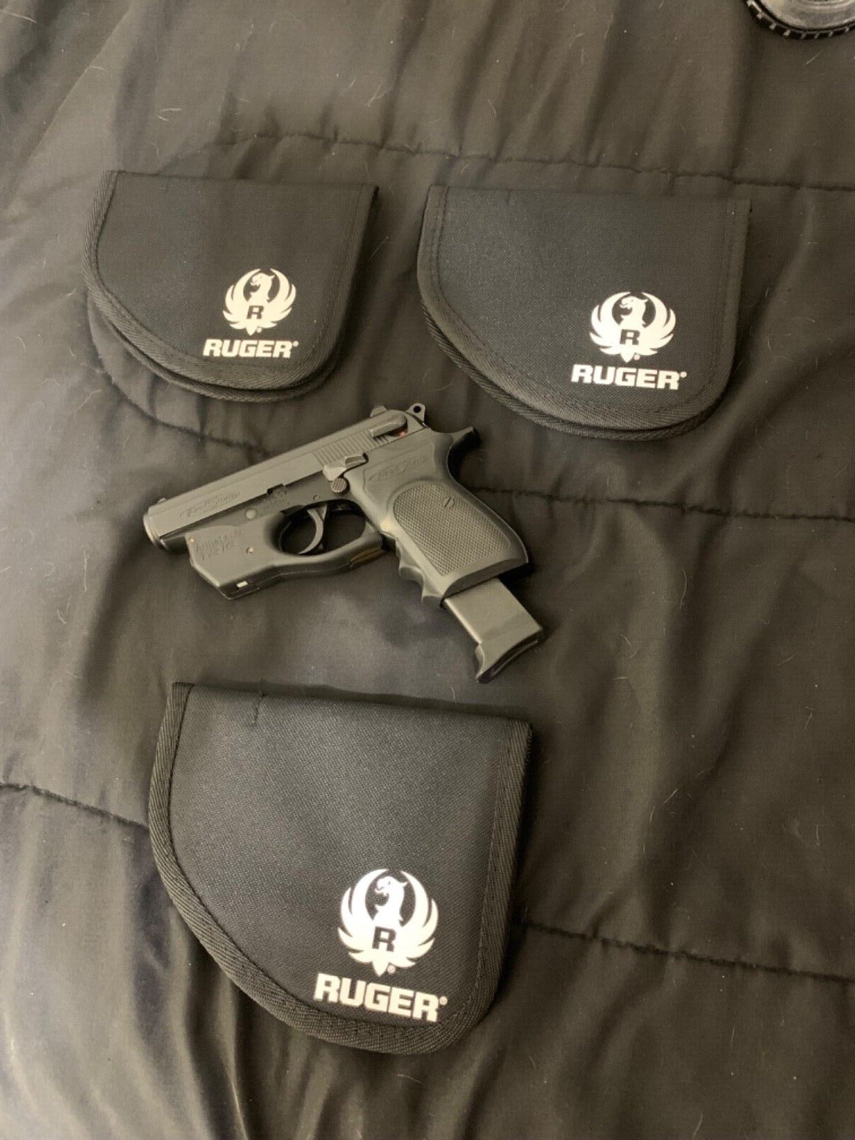 Factory Ruger Subcompact Semi-automatic LCP .380 Zippered Black Soft ...