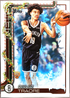 Nolan Traore 2025-26 Topps Holiday Photo Variations #SSN-NT ROOKIE CARD ...