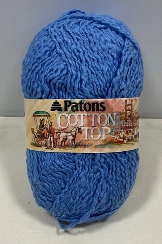 5x Patons Cotton Top Yarn Shade:6438 Blue 50g | eBay UK