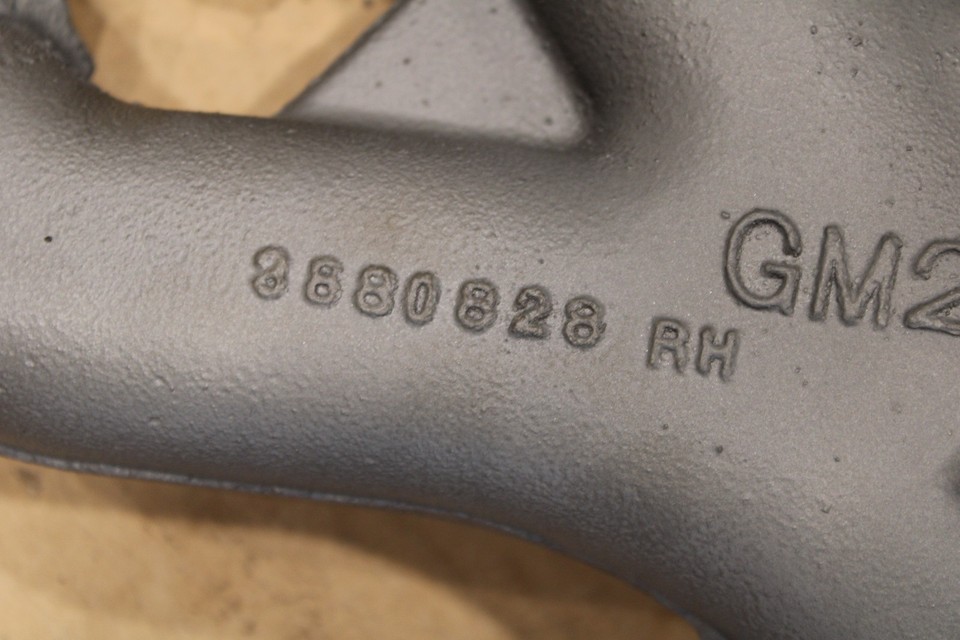 1966 - 1974 Corvette 427 Exhaust Manifold Big Block RH GM 3880828 Dated ...