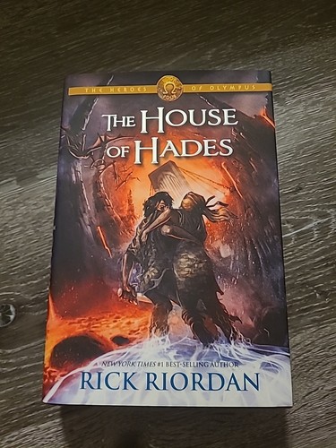 SIGNED The House of Hades by Rick Riordan FIRST EDITION/FIRST PRINT New ...