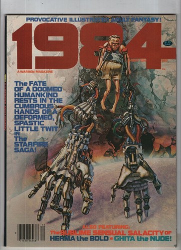 1984 Warren Magazine The Starfire Saga Herma The Bold #10 Dec 1984 ...