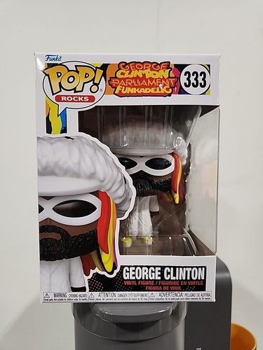 Funko Pop! Rocks #333 George Clinton Parliament Funkadelic ready to ...