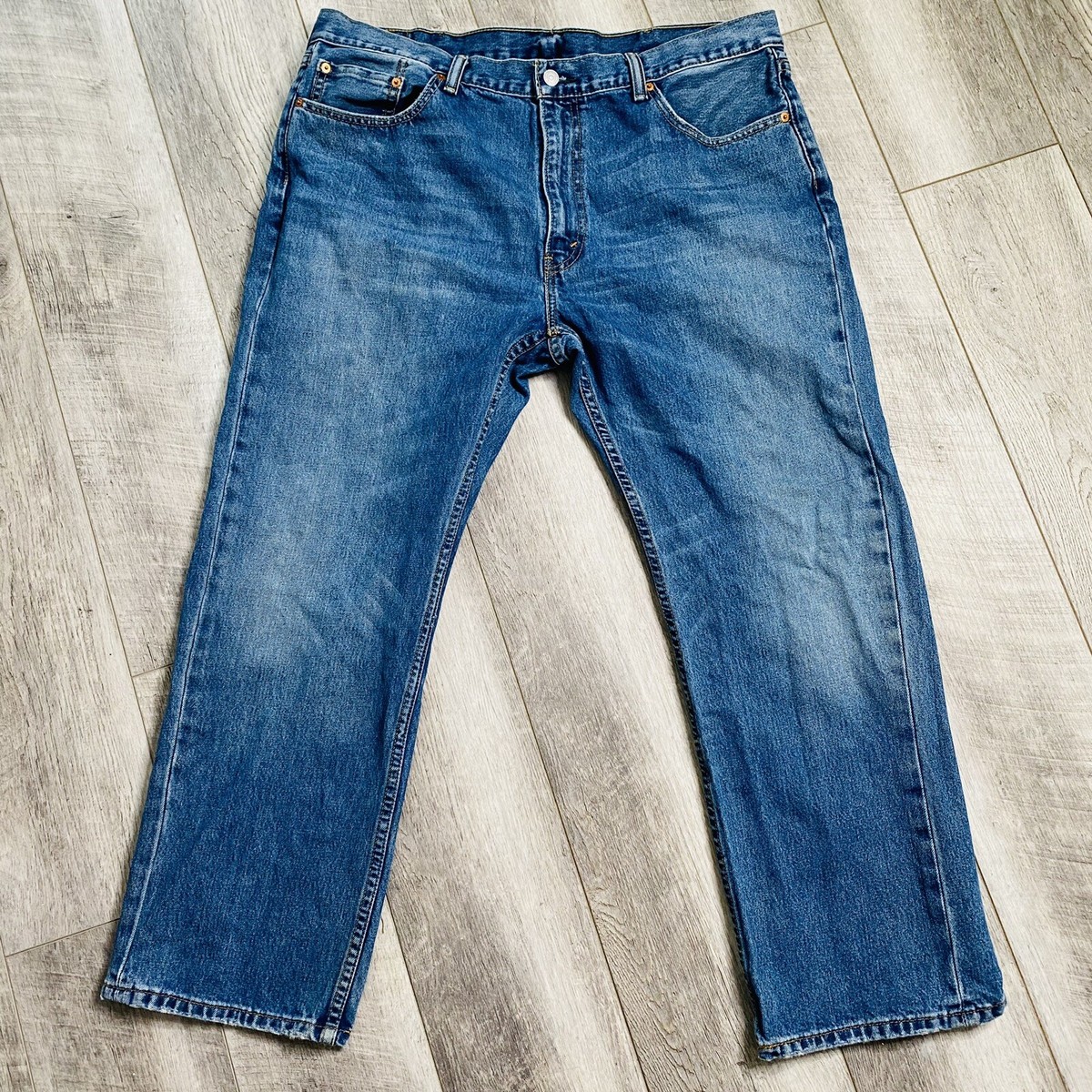 Levi's 559 Mens Jeans Blue Tag Size 42x30 Loose Fit Straight Levi's 559 Mens Jeans Blue Tag Size 42x30 Loose Fit Straight
