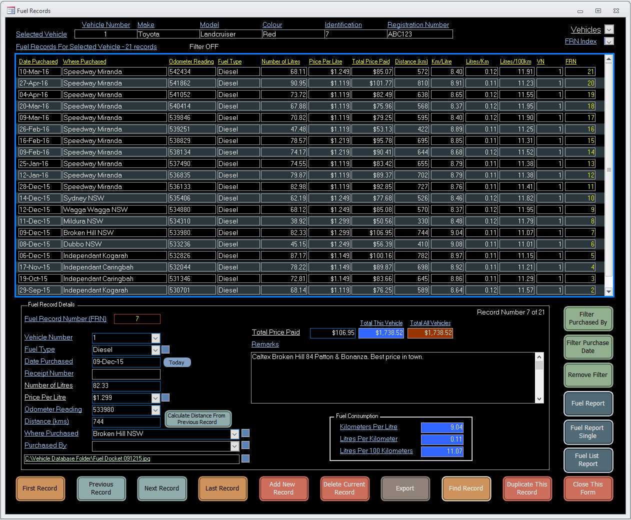 Car Mechanic Software - Vehicle Service and Maintenance for Windows ...