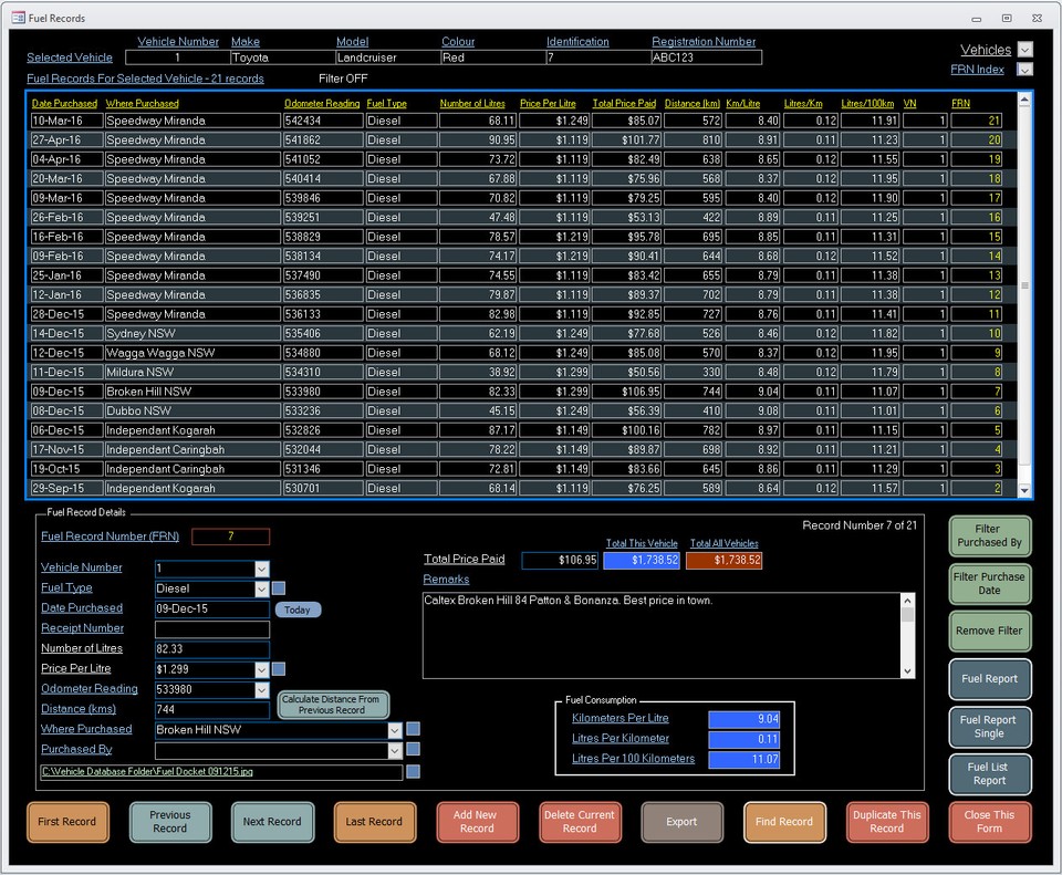 Car Mechanic Software - Vehicle Service and Maintenance for Windows on ...