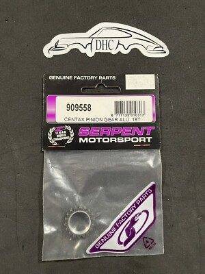 Serpent Vintage RC Car Part # 909558 Centax Pinion Gear Aluminum 18T | eBay