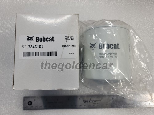 GENUINE OEM Bobcat Engine Oil Filter 7343102 Track Loader Skid Steer ...