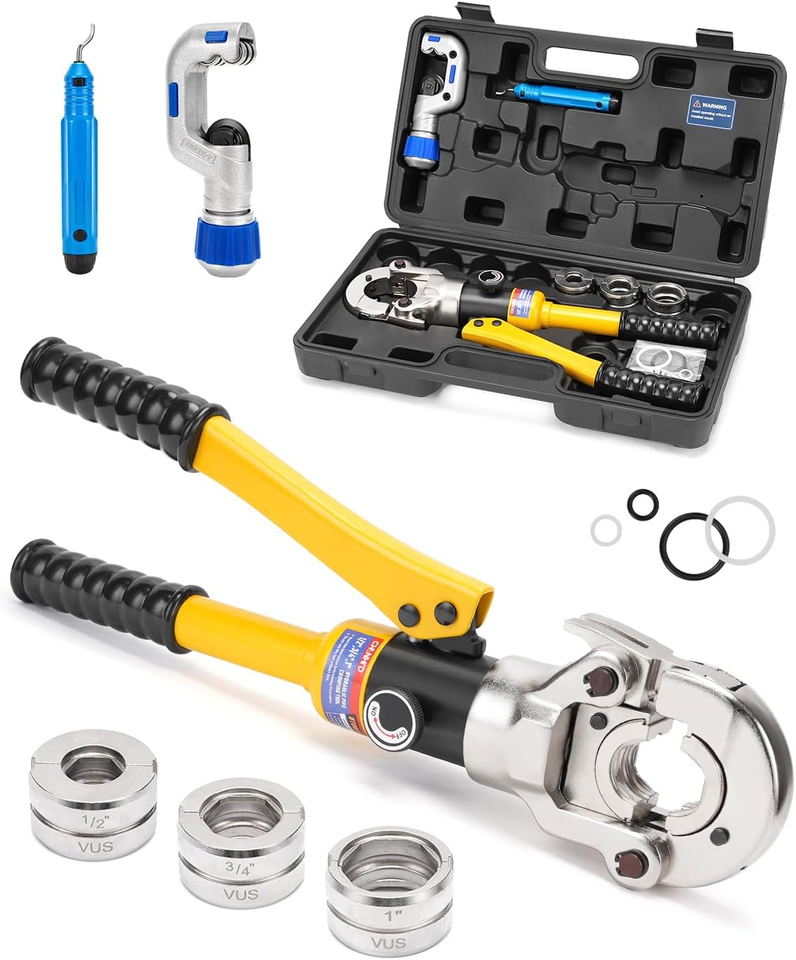 Hydraulic Copper Tube Crimping Tool,Copper Pipe Fittings Crimping ...