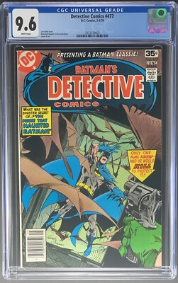 Detective Comics #477 CGC 9.6 WP - Batman - Wein Story, Rogers ...