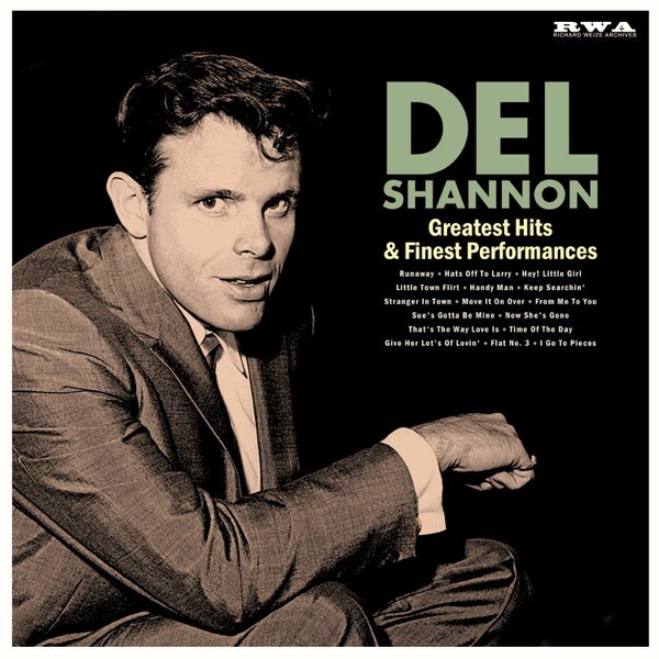 Del Shannon ‎– Greatest Hits & Finest Performances (New Sealed Vinyl LP ...