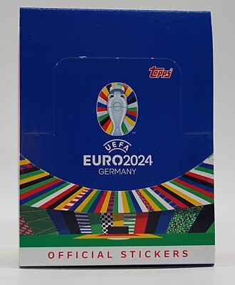 Topps Official Euro 2024 Sticker Collection - Full Box | eBay