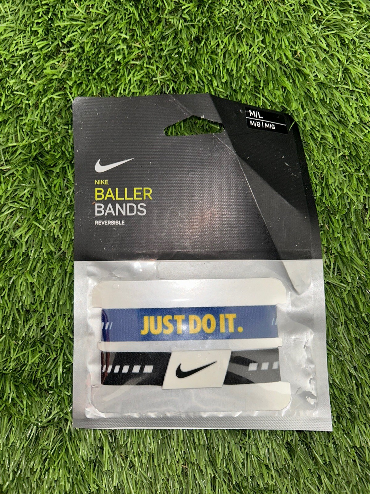 NIKE UNISEX ADULTS BALLER BANDS 2 PACK NEW SIZE M/L | eBay