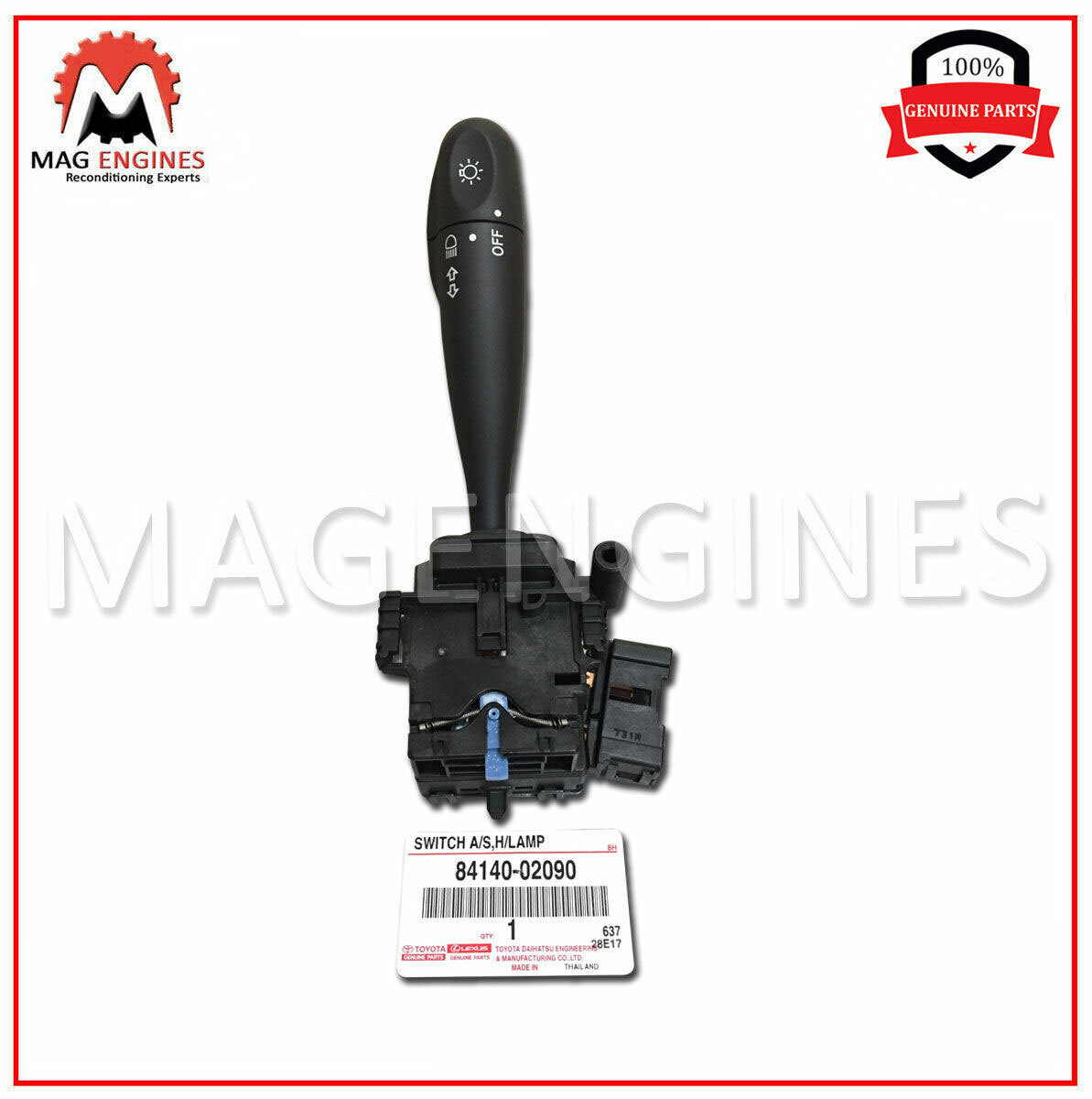 84140-02090 GENUINE OEM HEADLAMP DIMMER SWITCH ASSY 8414002090 | eBay ...