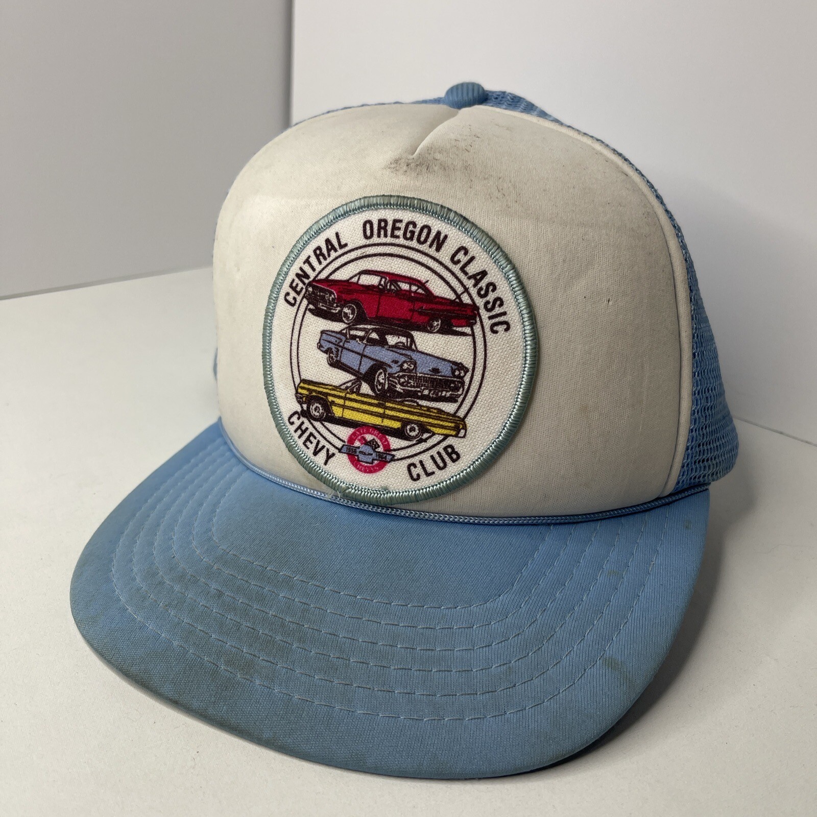 Vintage Central Oregon Classic Chevy Club Trucker Sn… - Gem
