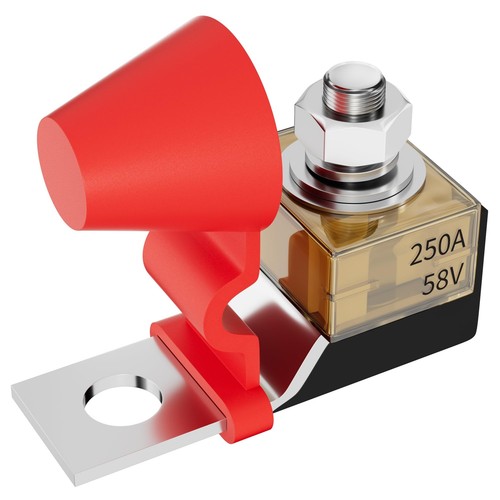 MRBF Terminal Fuse Block 250A 58V DC Battery Terminal Fuse Kit with 5/ ...