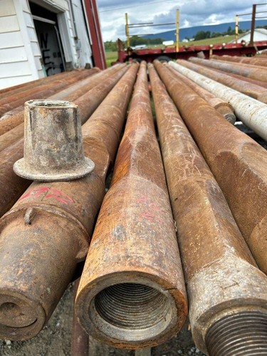 20 ft. 2 in. Cable Tool Drill Stem, water well rig bar 3-3/4" API ...