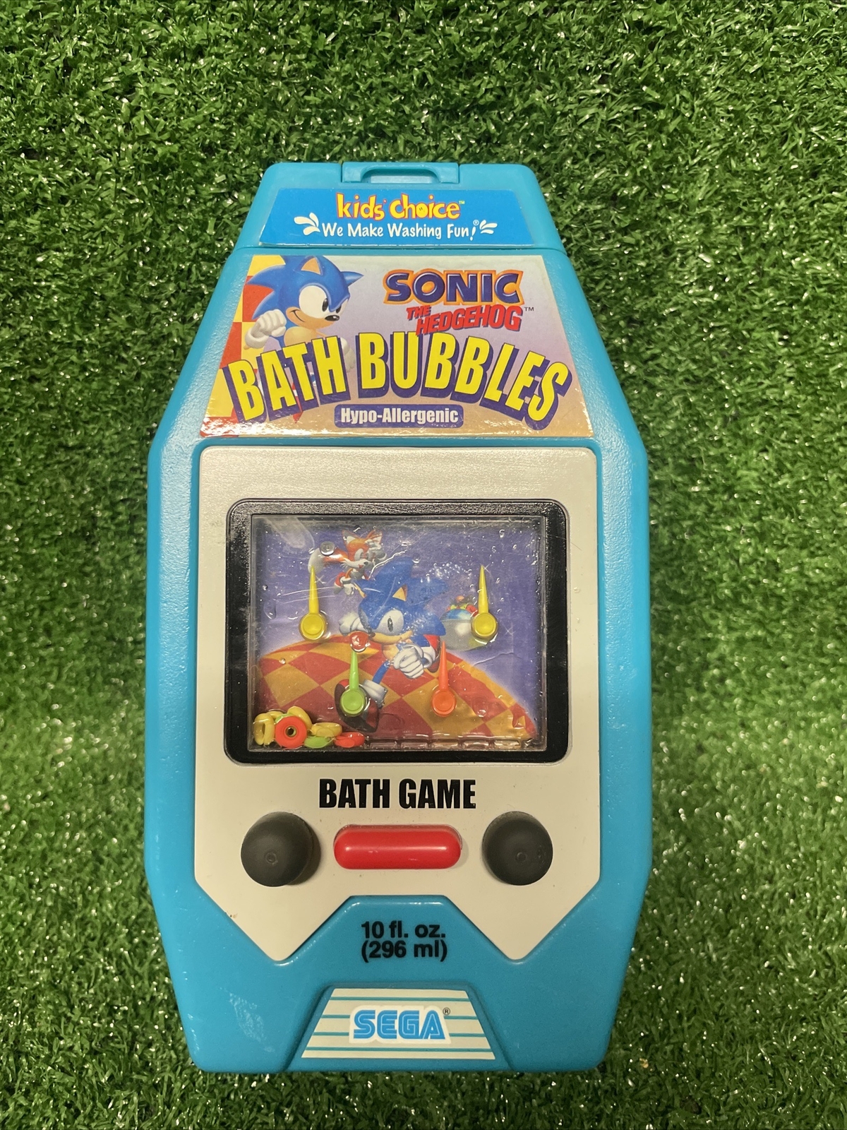 Sonic the Hedgehog Collectible Bath Bubble Bath Game SEGA Promo 1998 | eBay