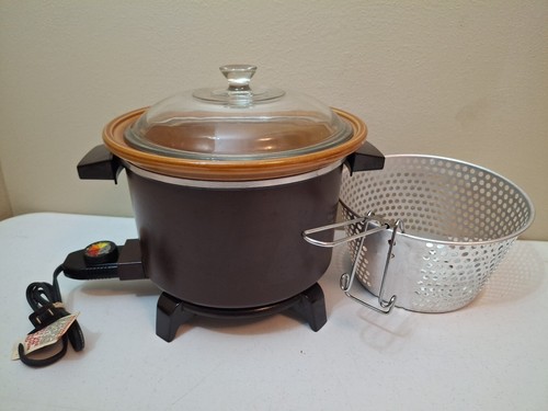 Vintage Dazey Chef's Pot DCP 6 Quart Immersible Slow Cooker Deep Fryer ...