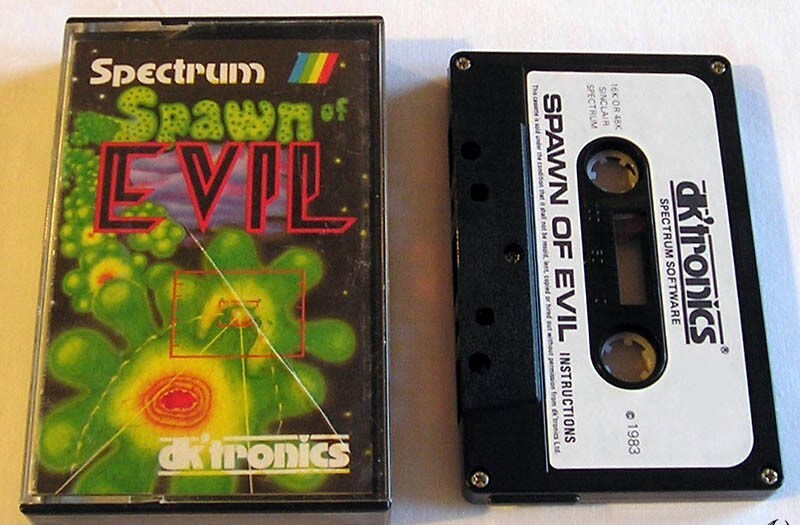 Sinclair Zx Spectrum 48K Gioco - Spawn Of Evil - Dk 'Tronics - Testato ...