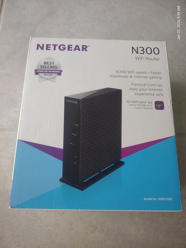 NETGEAR N300 Wifi Router WNR2000v5 4-Port Wireless Router | eBay