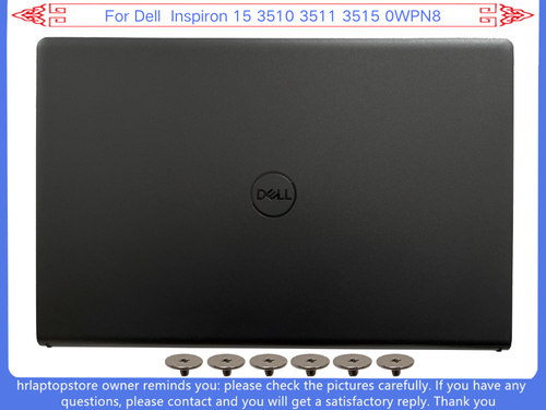 New For Dell Inspiron 15 3510 3511 3515 LCD Back Cover Rear Lid 0WPN8 ...