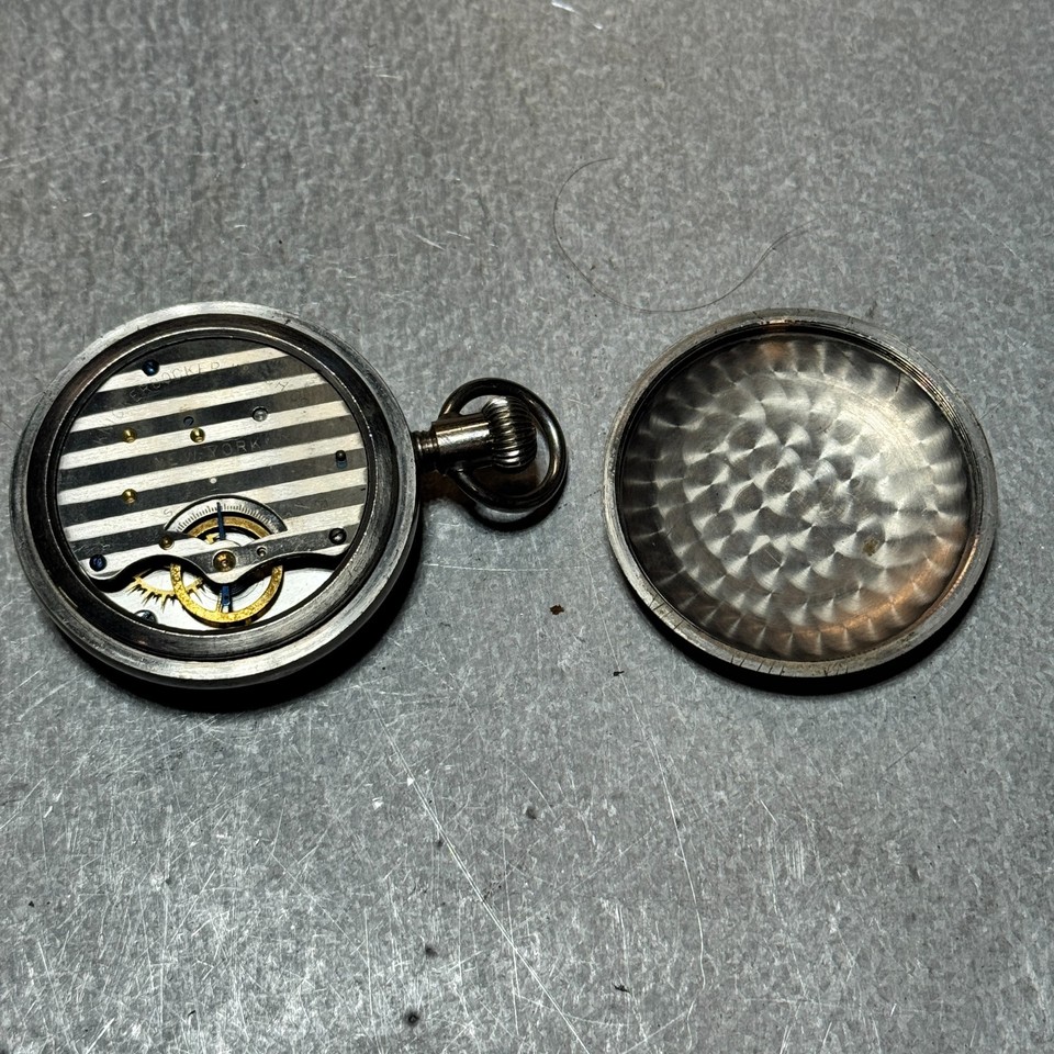 Vintage KNICKERBOCKER pocket watch Railroad - Selling As-Is | eBay