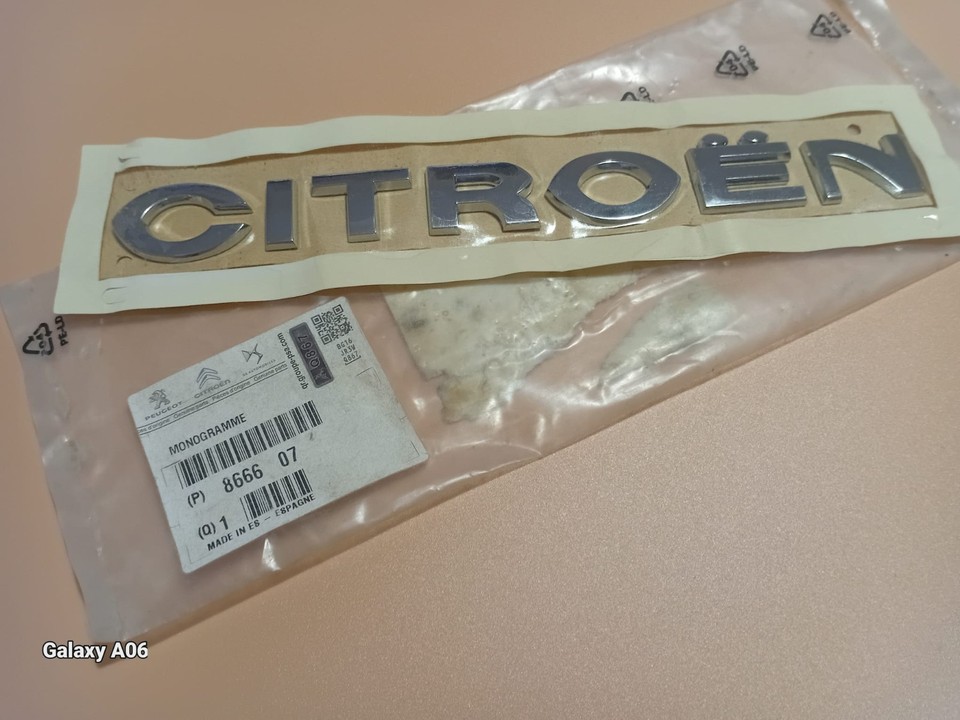 Citroen Berlingo B9 Rear Monogram Badge Logo — 8666.07 OEM | eBay